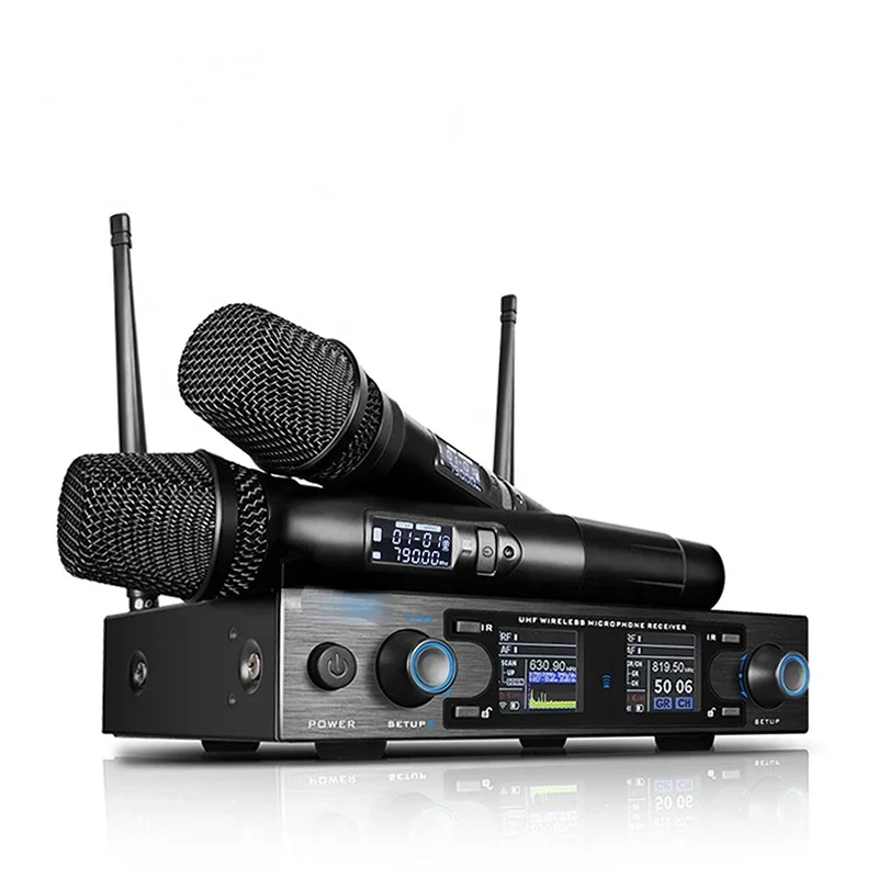 Rechargeable-Handheld-Design-d733-Digital-Professional-UHF-Wireless ...