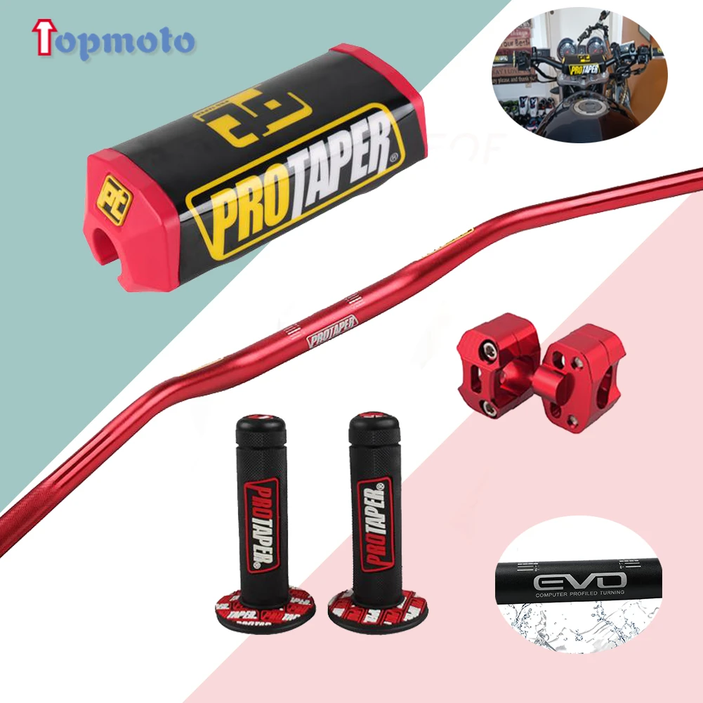 Fat Bar 28mm Handlebars Handle Motorcycle | Handlebar Pro Taper ...