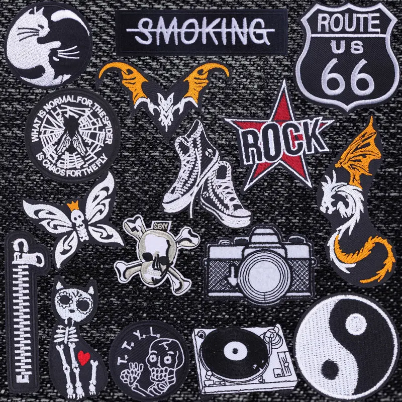 America-US-The-Historic-Route-66-Patch-Clothing-Thermoadhesive-Patches ...