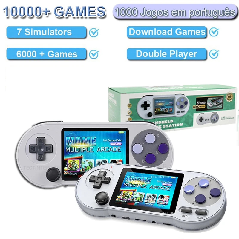 SF2000-Portable-Handheld-Game-Console-Player-Classic-Retro-Video-Game ...
