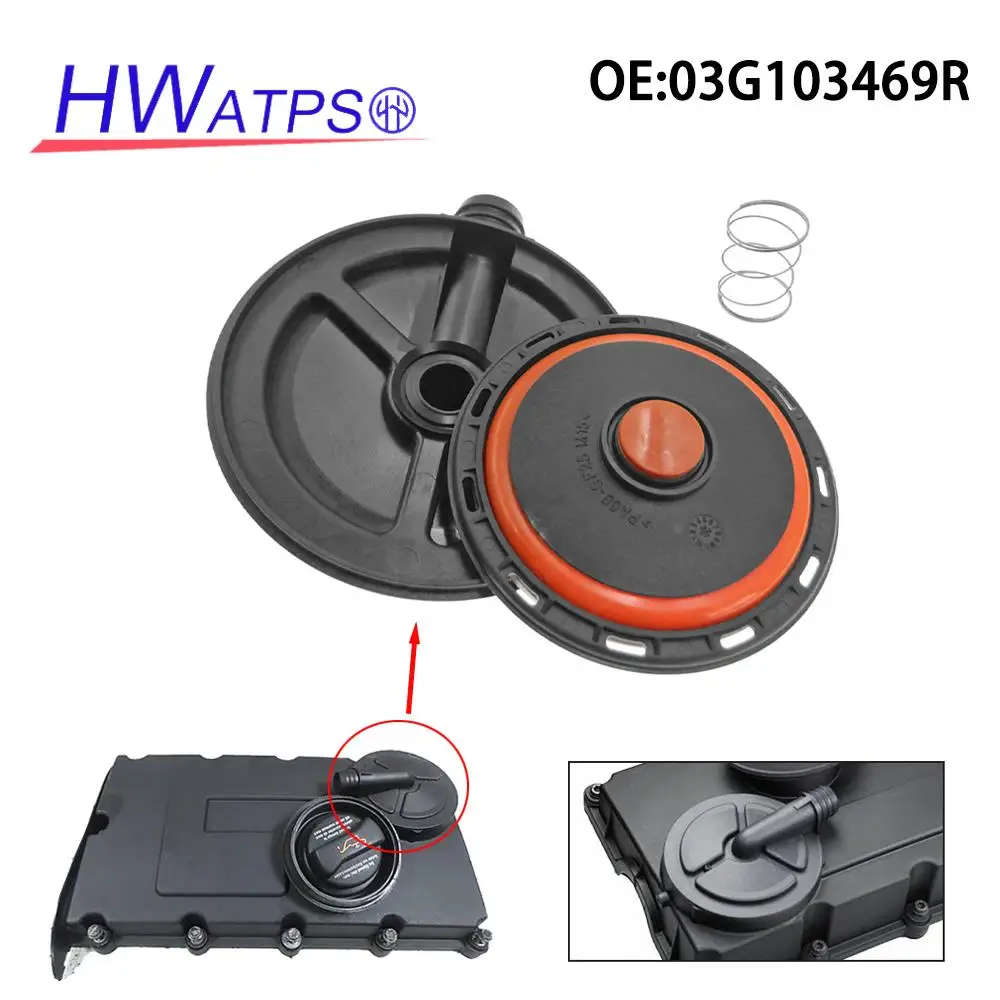 Car-Engine-PCV-Valve-Cover-Repair-Kit-With-Membrane-03G103469R-For ...