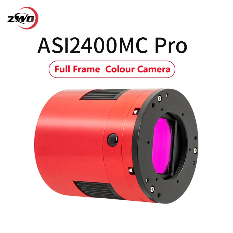ZWO ASI2400MC Pro USB 3.0 Full Frame Cooled Color Astronomy Camera ...