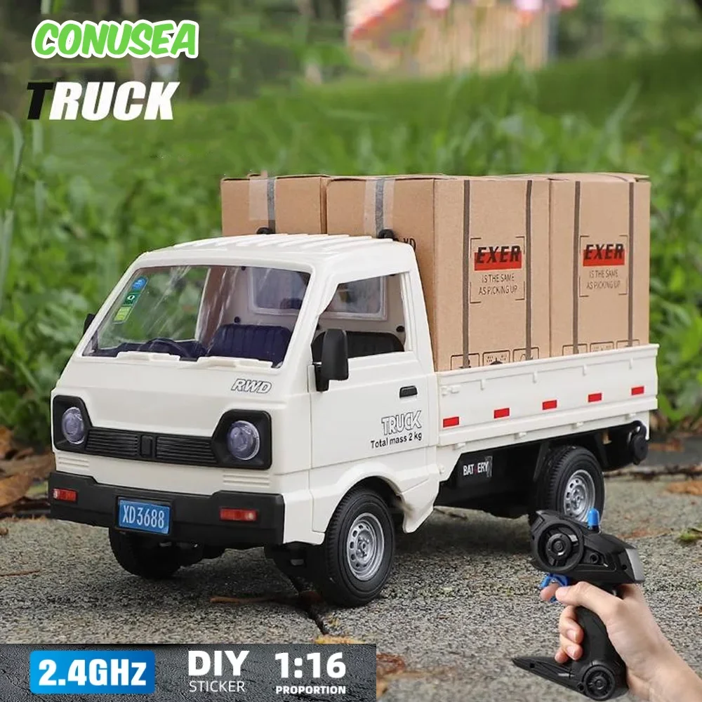 RC Car Truck Dumper Tractor Model KF21 1/16 Radio Controlled Car Cargo ...