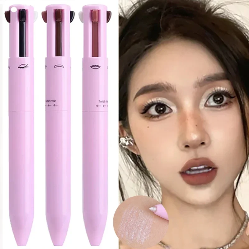 Waterproof Multifunctional Glitter Highlighter Eyeshadow Pencil Makeup ...