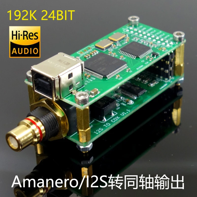 Digital Audio Output Board I2s To Coaxial Spdif Usb Interface Can Be Connected To Cs8675 Amanero ...