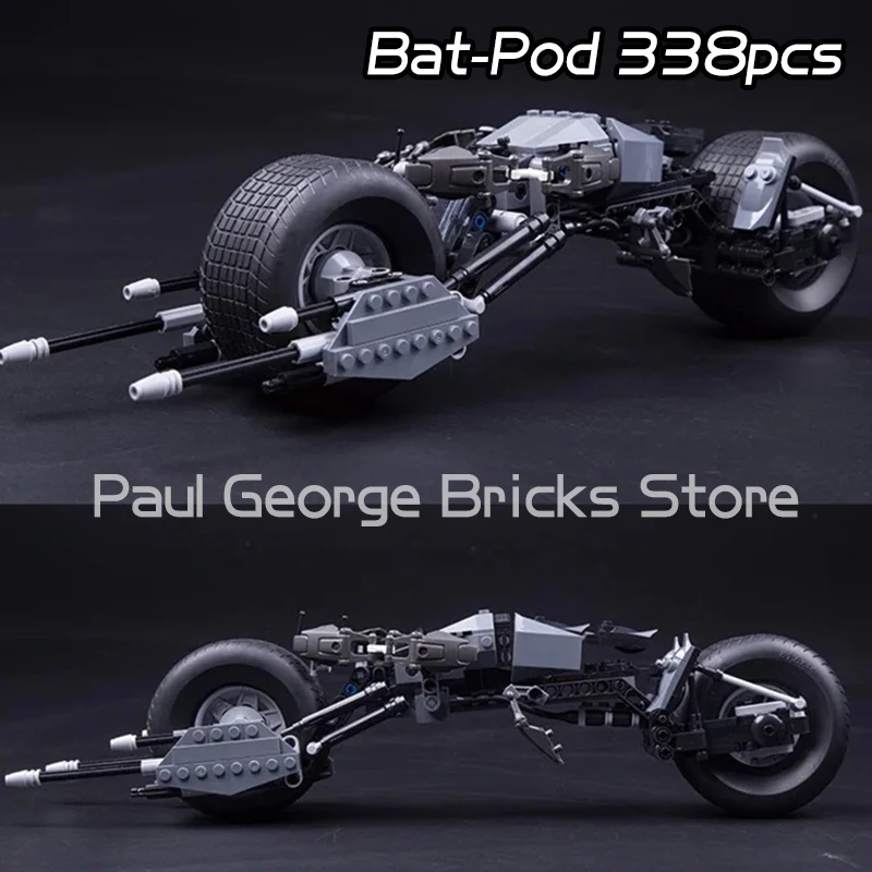 338pcs-Super-Heroes-Series-Bat-Pod-Building-Blocks-Batmobile-Batcycle ...