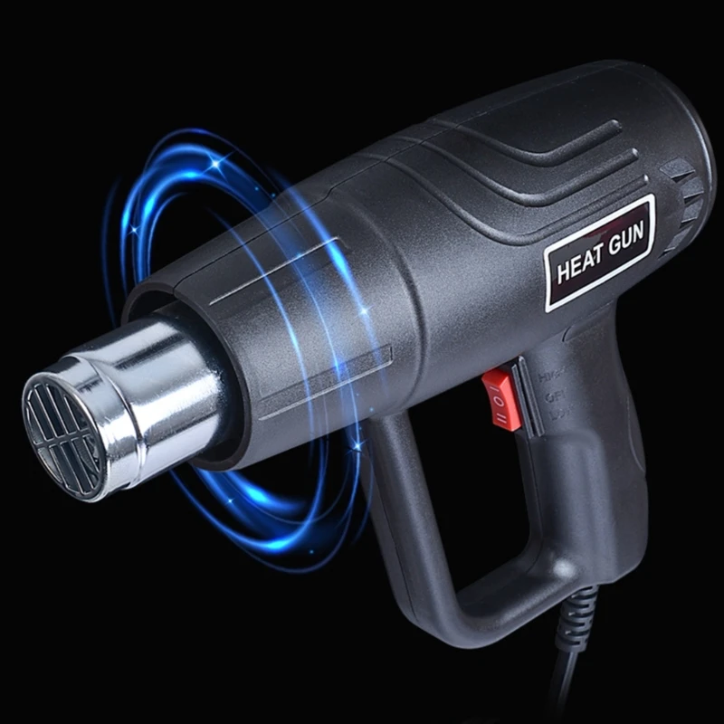 220V-2000W-Heat-Gun-Industrial-Electric-Hot-Air-Blower-Shrink-Wrap ...