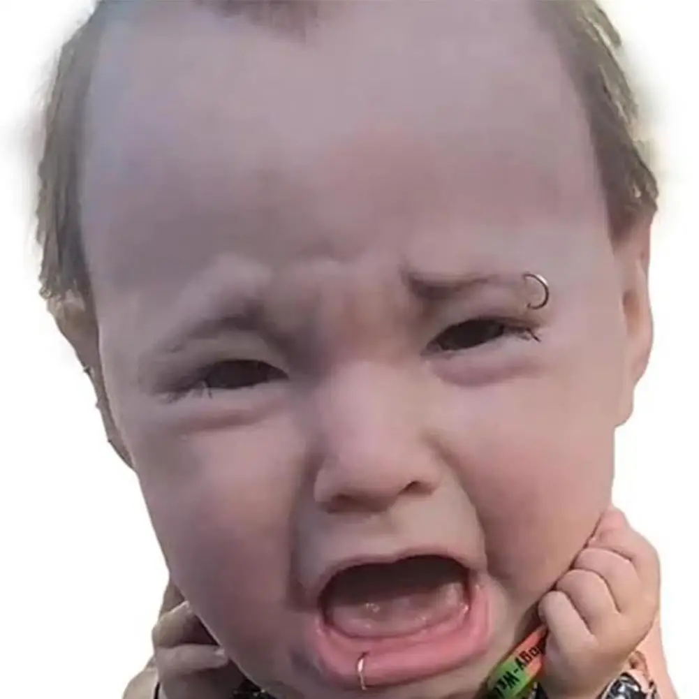 Halloween-Crying-Baby-Full-Face-Mask-Full-Head-Latex-Masquerade-Mask ...