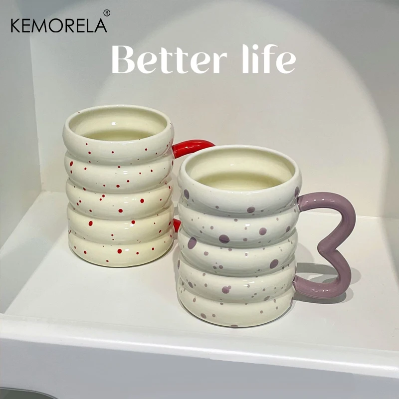 1PCS Caterpillar Ceramic Cup Mug High Color Value Coffee Cup Household ...