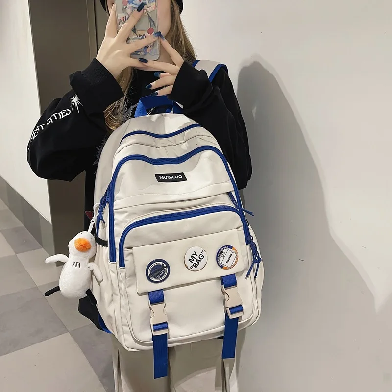 TRAVEASY-2024-New-Woman-Fashion-Backpack-Cool-School-Bag-for-High ...