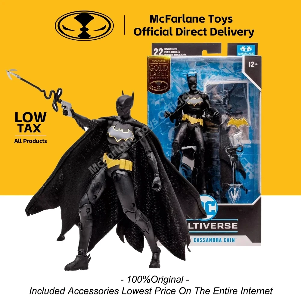 McFarlane-Toys-Batgirl-Cassandra-Cain-18cm-Action-Figure-Gold-Label-DC ...