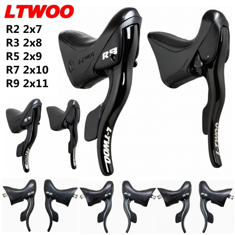 Ltwoo R2 R3 R5 R7 R9 2x7 2x8 2x9 2x10 2x11 Speed Road Bike Shifters/brake Lever Compatible With ...