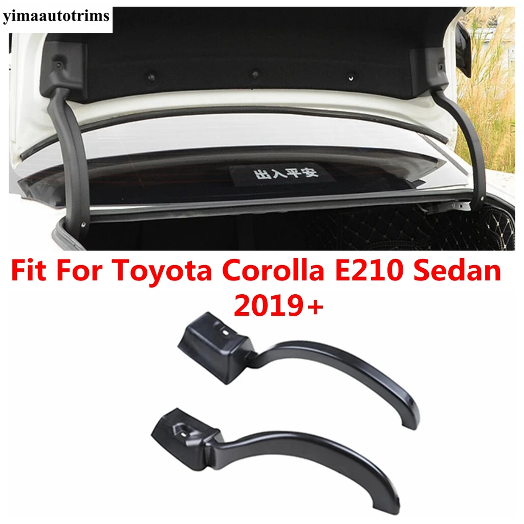 2Pcs Plastic Rear Trunk Door Arm Hinge Garnish Protective Cover Trim ...