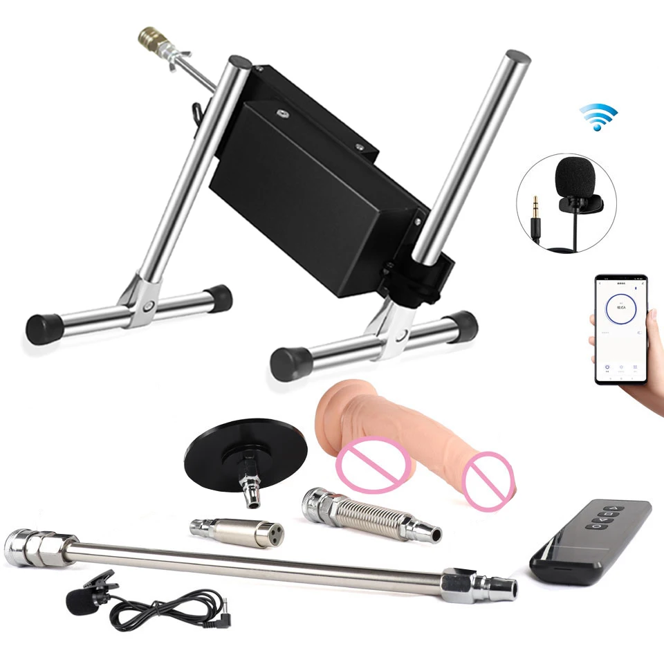 Fredorch App Voice Remote Control Thrusting Sex Machine Automatic Mute
