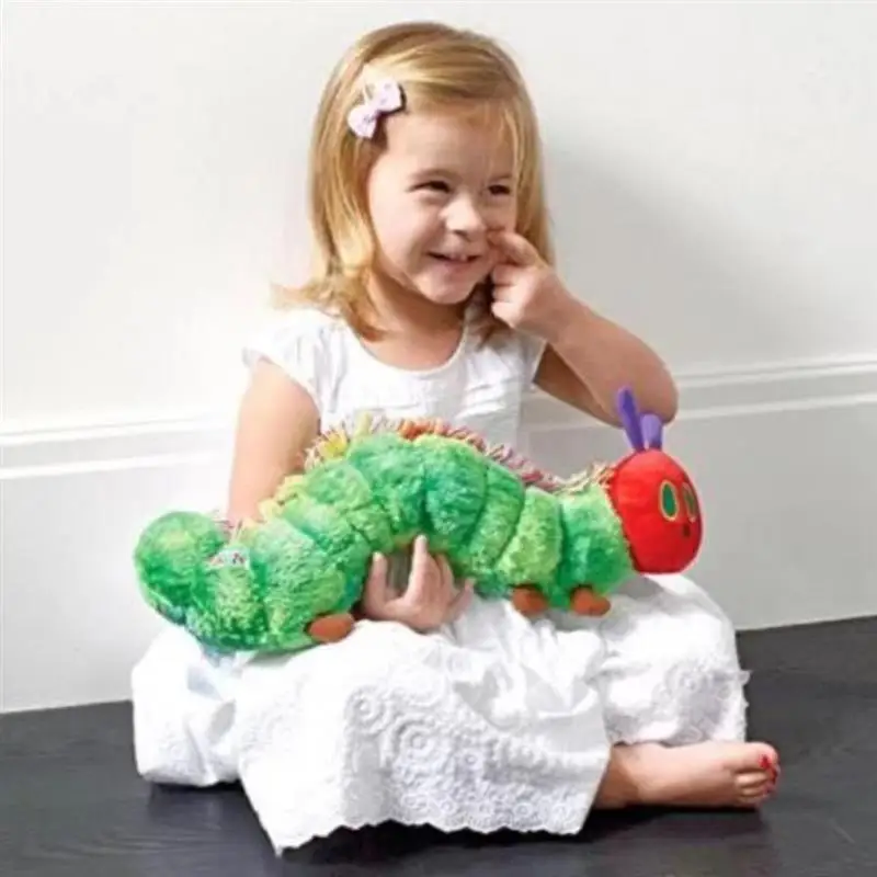 22CM-Caterpillar-Soft-Toy-Green-Cotton-Caterpillar-Plush-Animal-Dolls ...