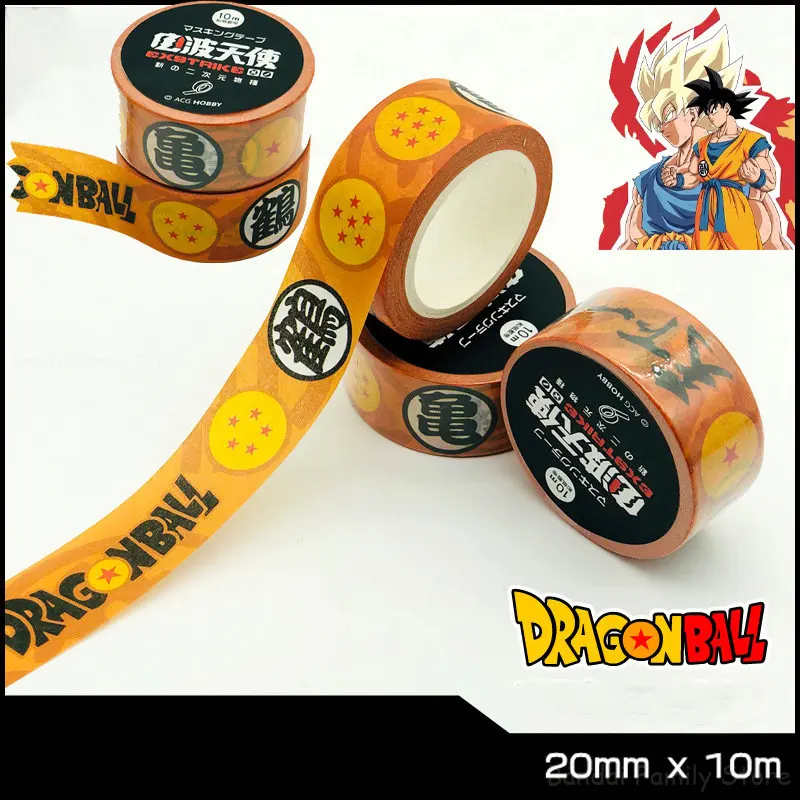 Dragon-Ball-Tapes-Anime-Washi-Tape-Decorative-Cartoon-Sticker-Masking ...