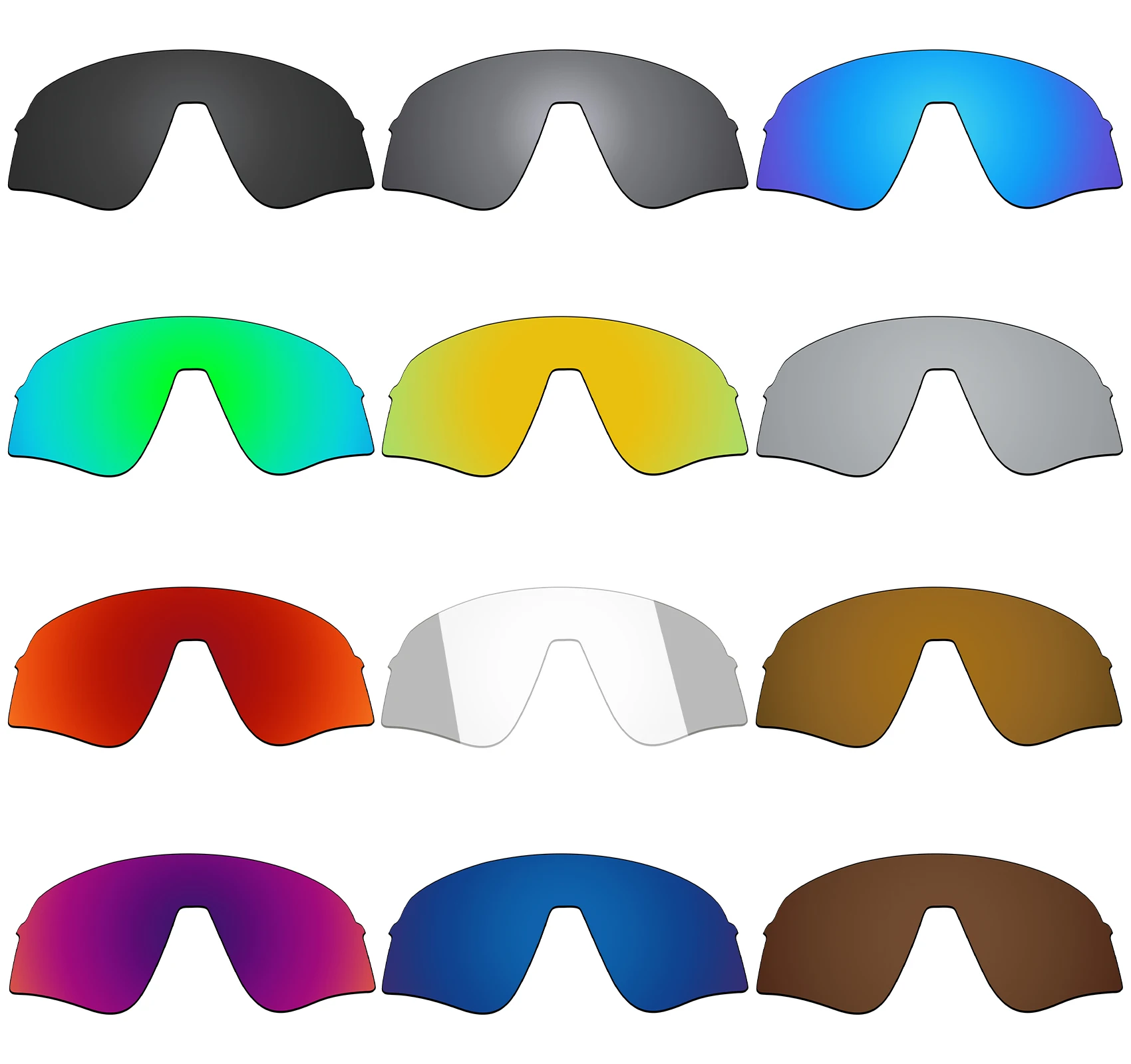 Reemplazos de lentes polarizadas OOWLIT para gafas de sol Oakley Sutro ...