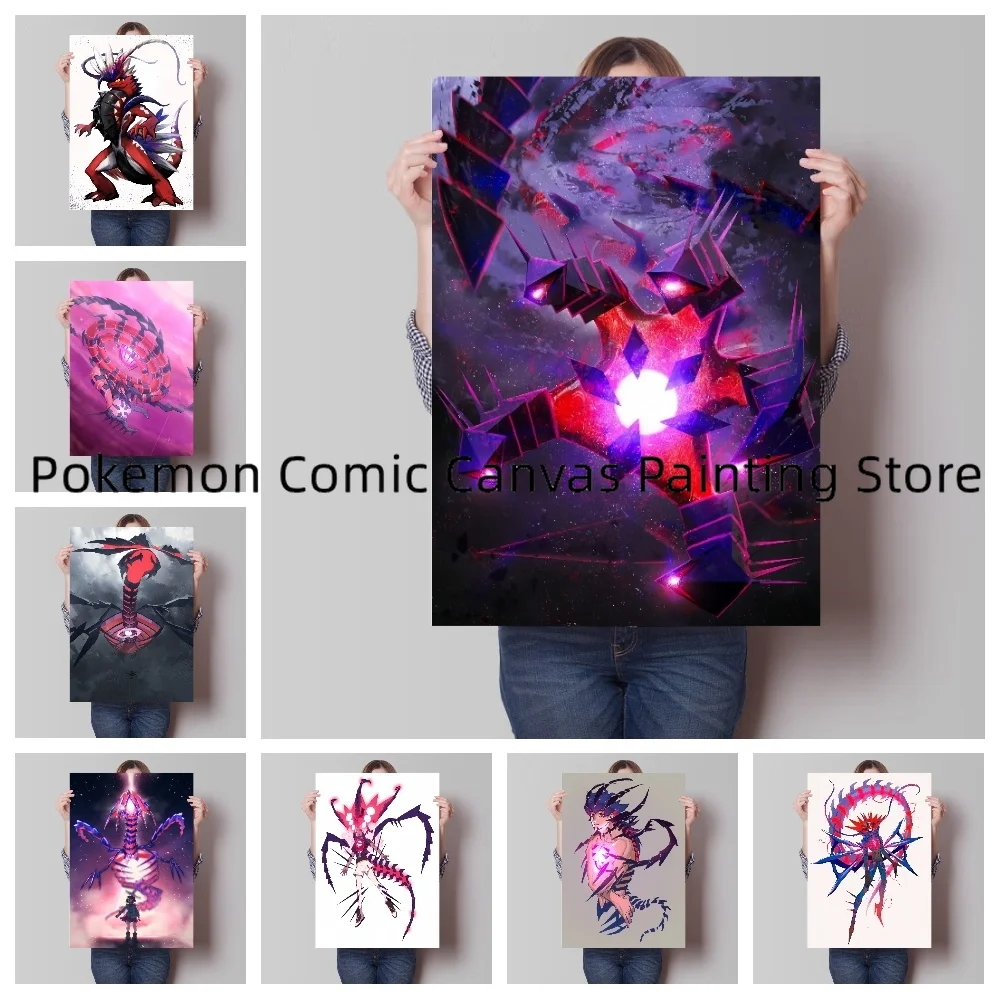 Japanese-Anime-Pokemon-Canvas-Wall-Stickers-and-Posters-Bedroom-Home ...