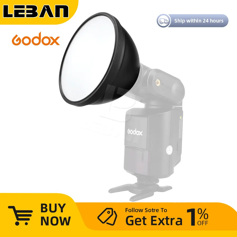 Godox Reflector estándar de AD S2, accesorio para Godox AD180 AD360 ...