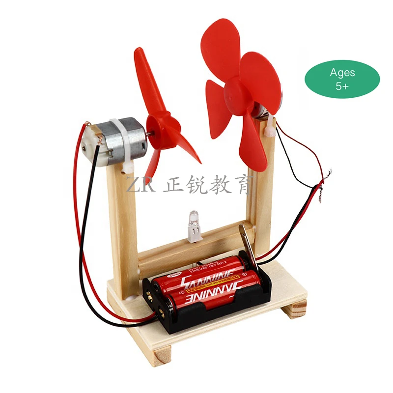 Wind Energy Builders Kit STEM Toy Science Experiments Kits Educational ...