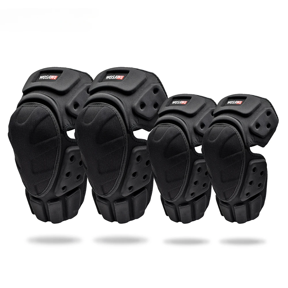 MTB-Protective-Gear-Motorcycle-Knee-Pads-Elbow-Protector-Adult ...
