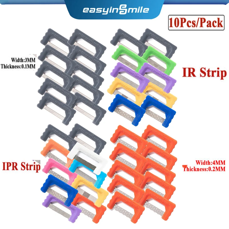 9-Size-EASYINSMILE-Orthodontic-Interproximal-Reduction-Strips-Dental ...
