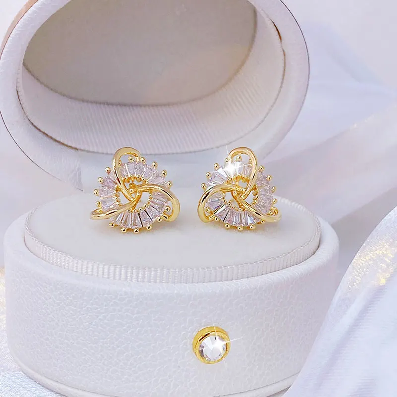 14k-Real-Gold-Fashion-Hollow-Out-Fine-Rhinestone-Earrings-Geometry ...