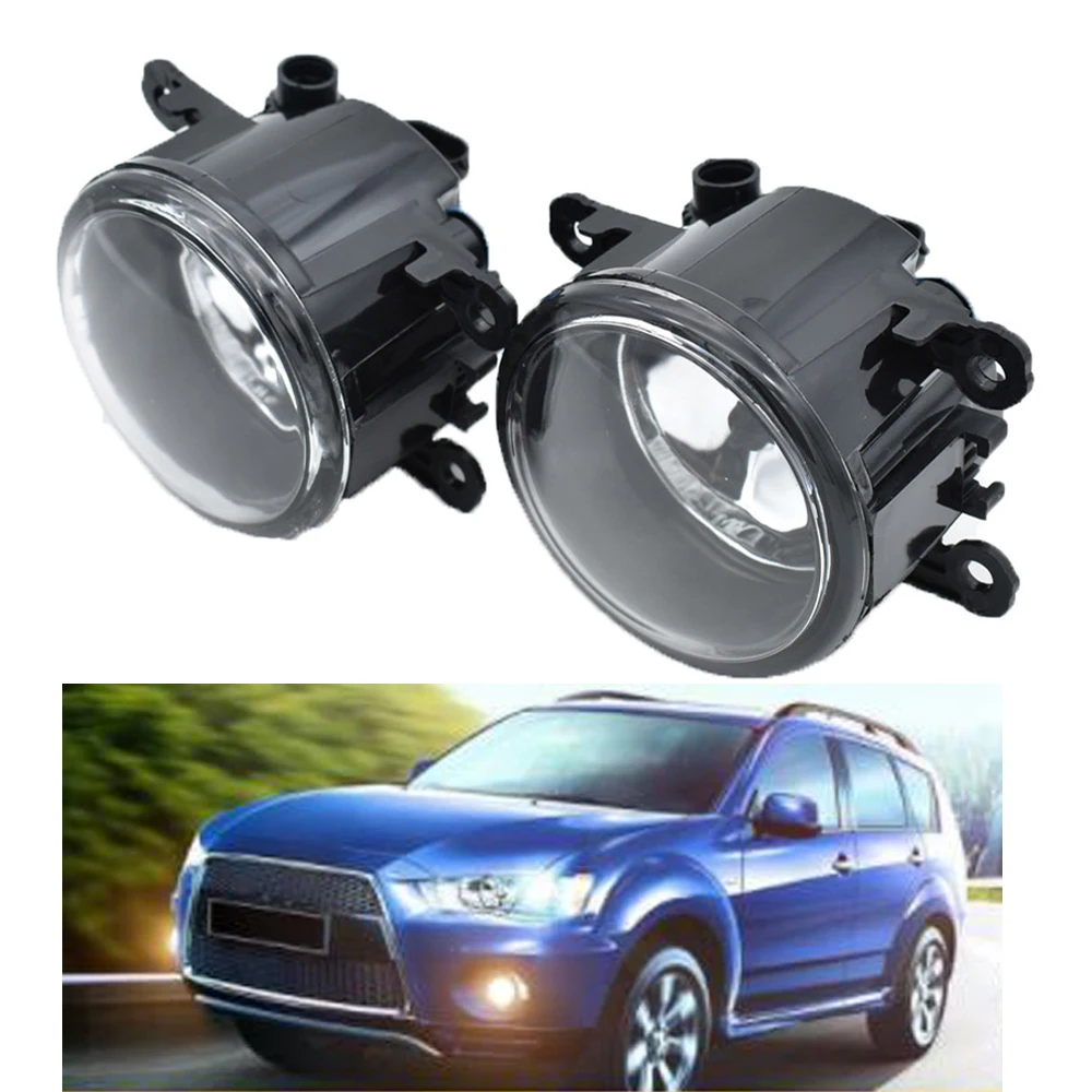 Fog Lights Lamps For Mitsubishi Outlander Sport RVR ASX 2011 2012 2013 ...