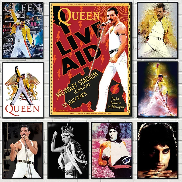 Queen Live Aid Poster