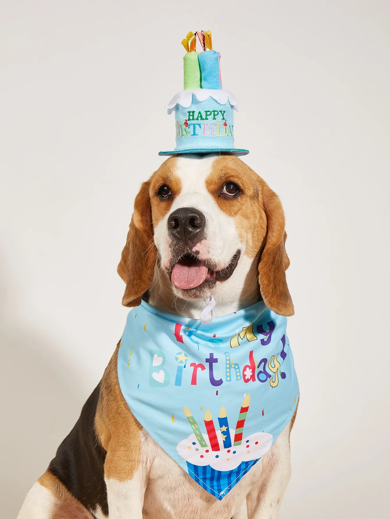 Dog Happy Birthday Decoration Dog Costume Hats Bowknot Bandana ...