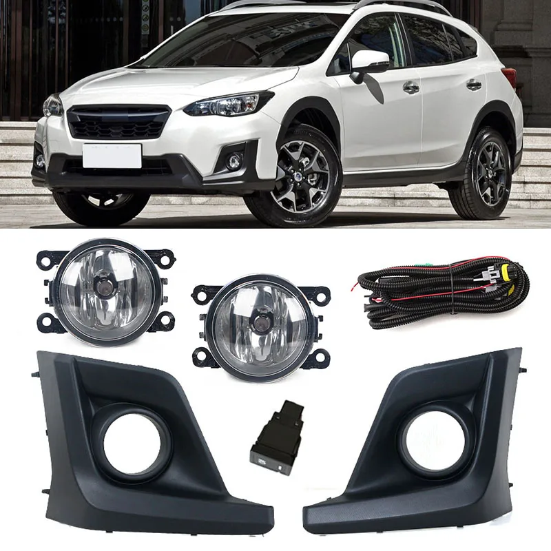 1-Set-For-Subaru-XV-Crosstrek-2018-2019-2020-Car-Front-Bumper-Fog-Light ...