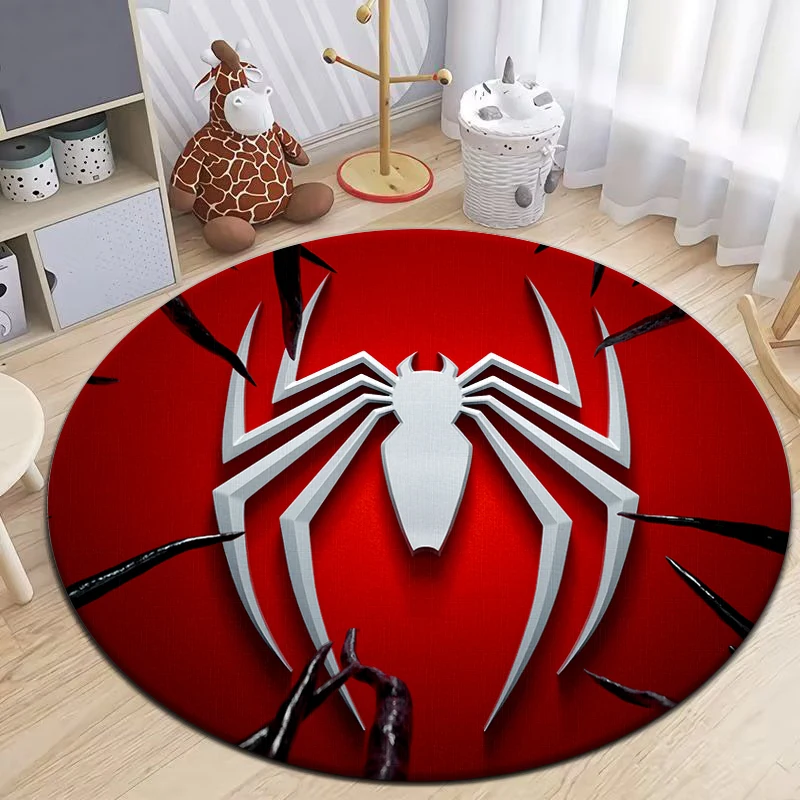 Spider-Man-Marvel-Universe-Round-Carpet-cute-rug-bedroom-Living-Room ...