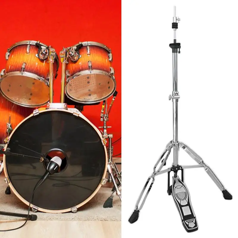 Hi-Hat-Stand-3-Leg-Metal-Frame-Drum-Hi-Hat-Cymbal-Stand-Adjustable ...