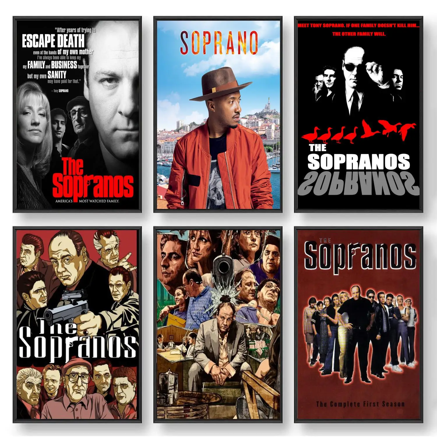 the-soprano-Poster-Decorative-Painting-Canvas-Poster-Wall-Art-Living ...