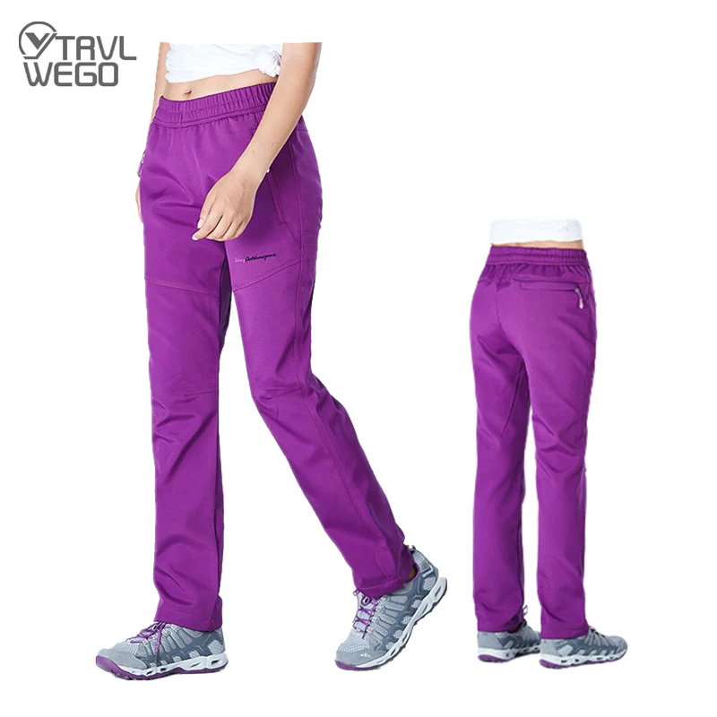TRVLWEGO-Pantalones-impermeables-con-forro-polar-para-mujer-pantalones ...
