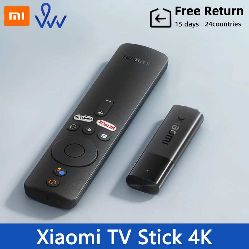 Newest Global Version Xiaomi Mi TV Stick 4K Android TV 11 HDR Quad Core ...
