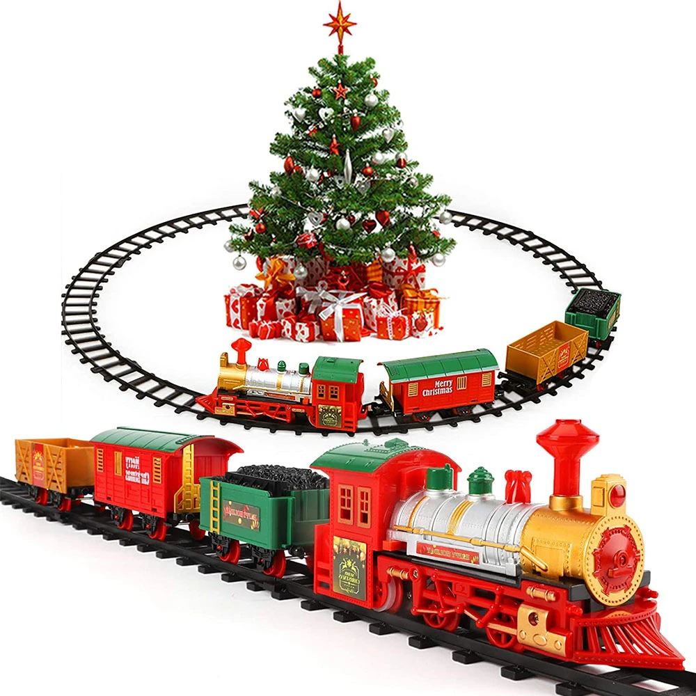 Toy Train Set For Christmas Tree