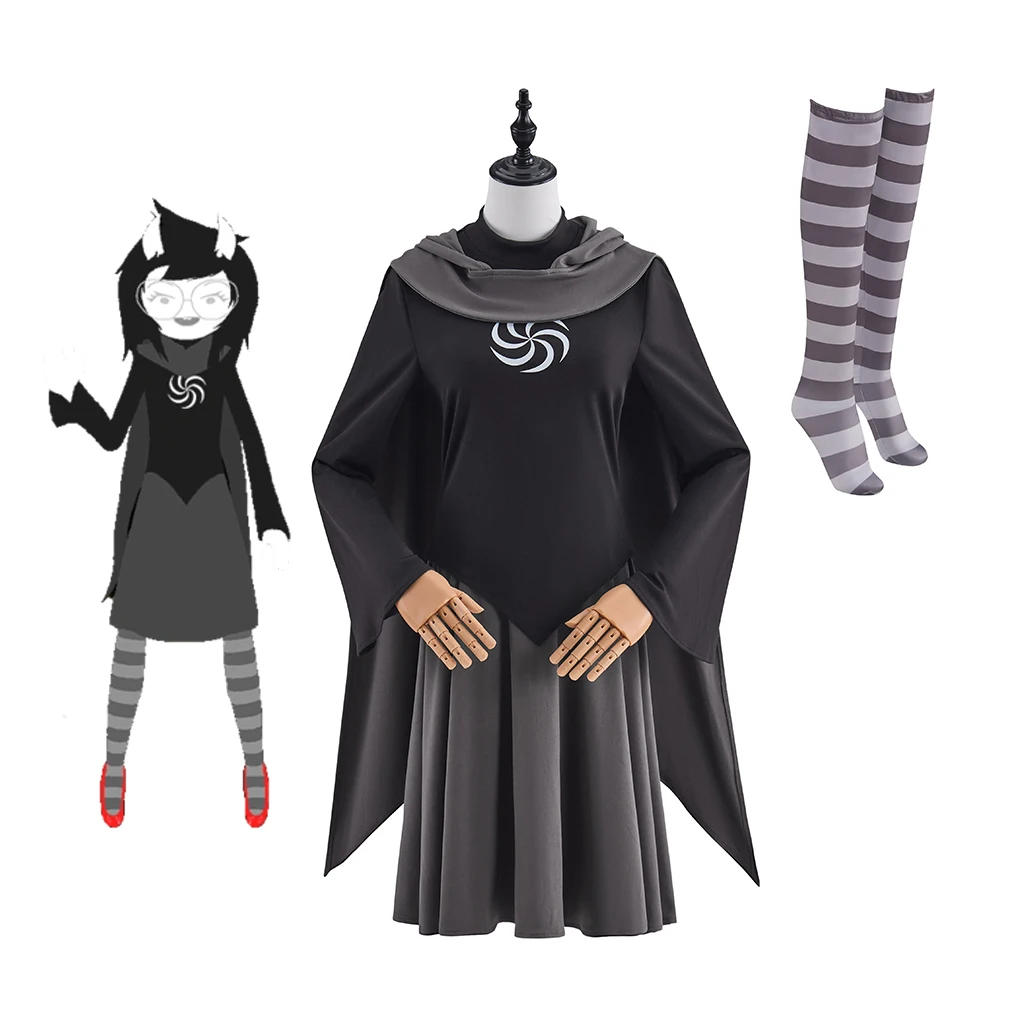 Disfraz de Cosplay Homestuck Jade Harley, trajes de juego de Anime Jade ...