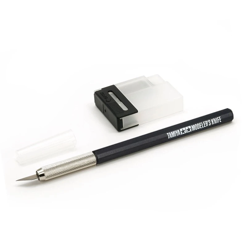Tamiya-74040-Modeler-s-Pen-Knife-with-25pcs-Blades-Craft-Model-Tools ...