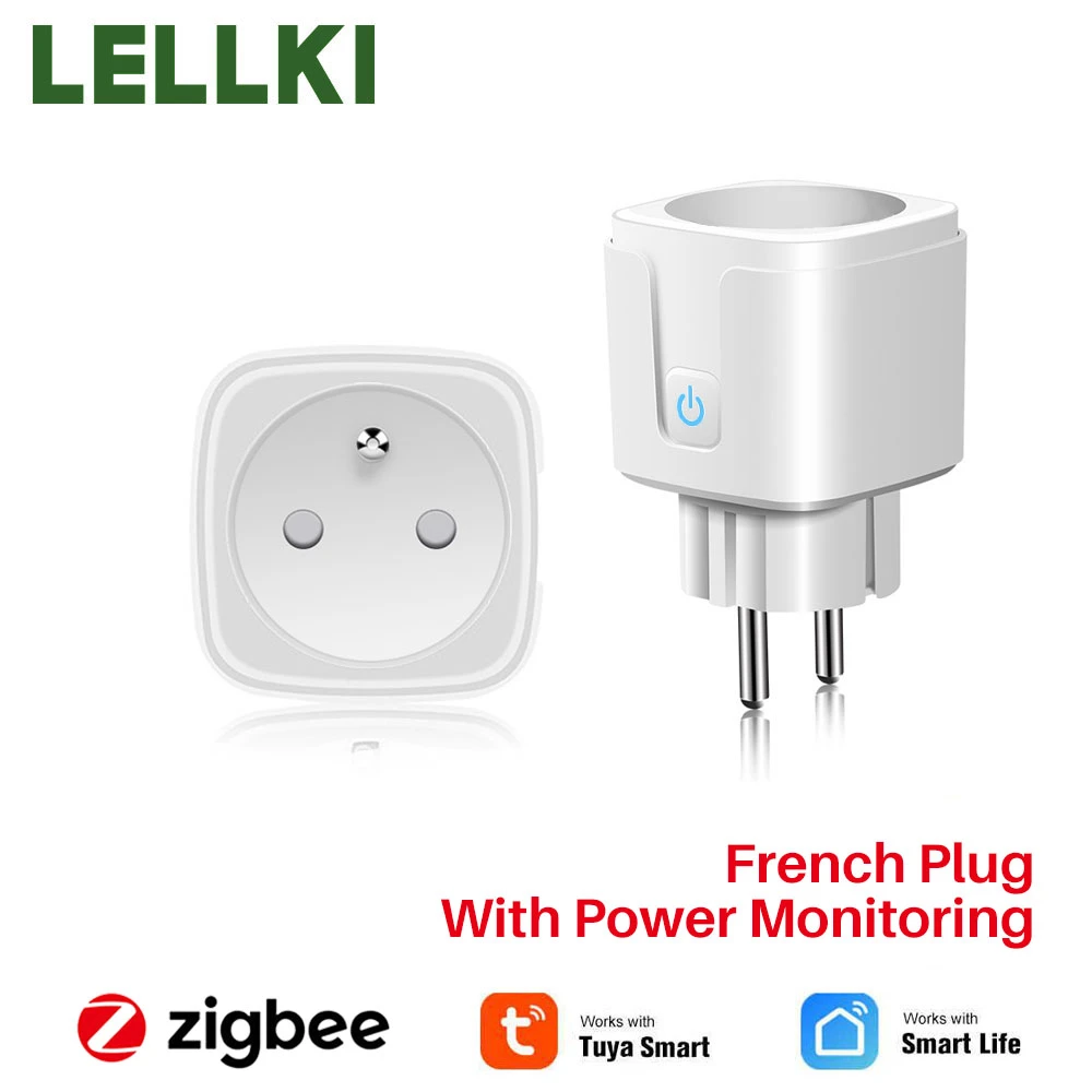 Smart Plug Energy Monitor Zigbee | Zigbee Connected Socket | Smart Life ...