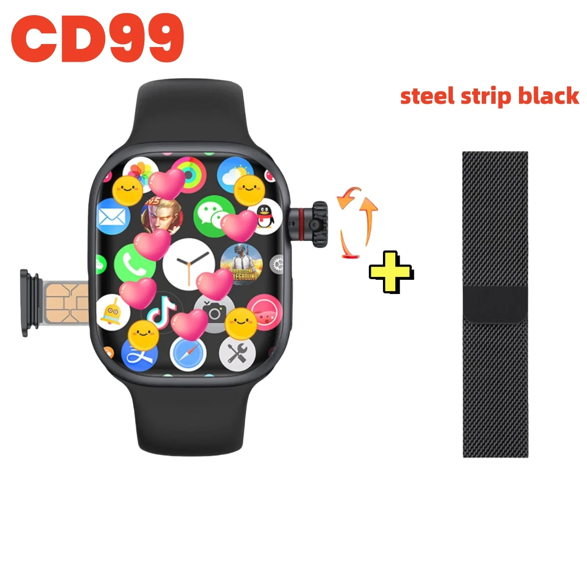 CD99-reloj-inteligente-Serie-S9-Original-para-ni-os-dispositivo-con ...