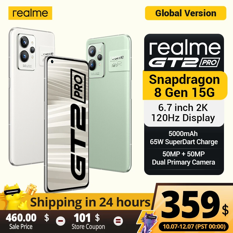 Global-Version-Realme-GT-2-Pro-5G-Snapdragon-8-Gen-1-SONY-IMX766-Camera ...