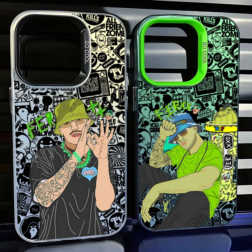 Feid Nitro Jam Ferxxo Matte Phone Case - Sleek and Stylish Back Cover ...