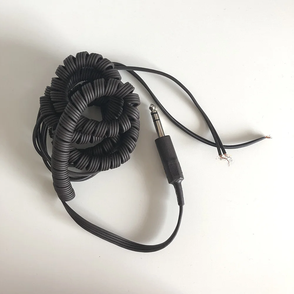 Replace-Repair-6-35mm-6-5mm-male-2-4M-Spring-Audio-cable-wire-for ...