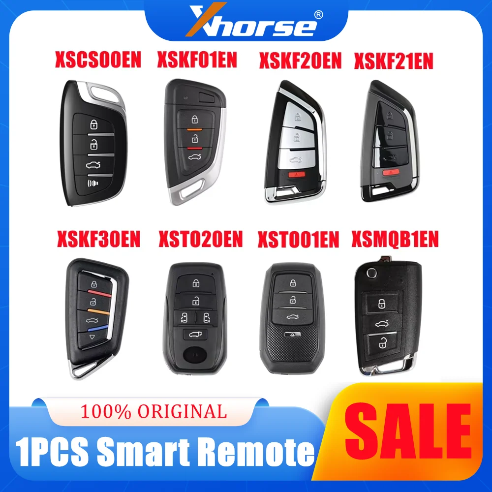 1 Piece Xhorse XS Series Universal Smart Remote Key XSMQB1EN XSCS00EN ...