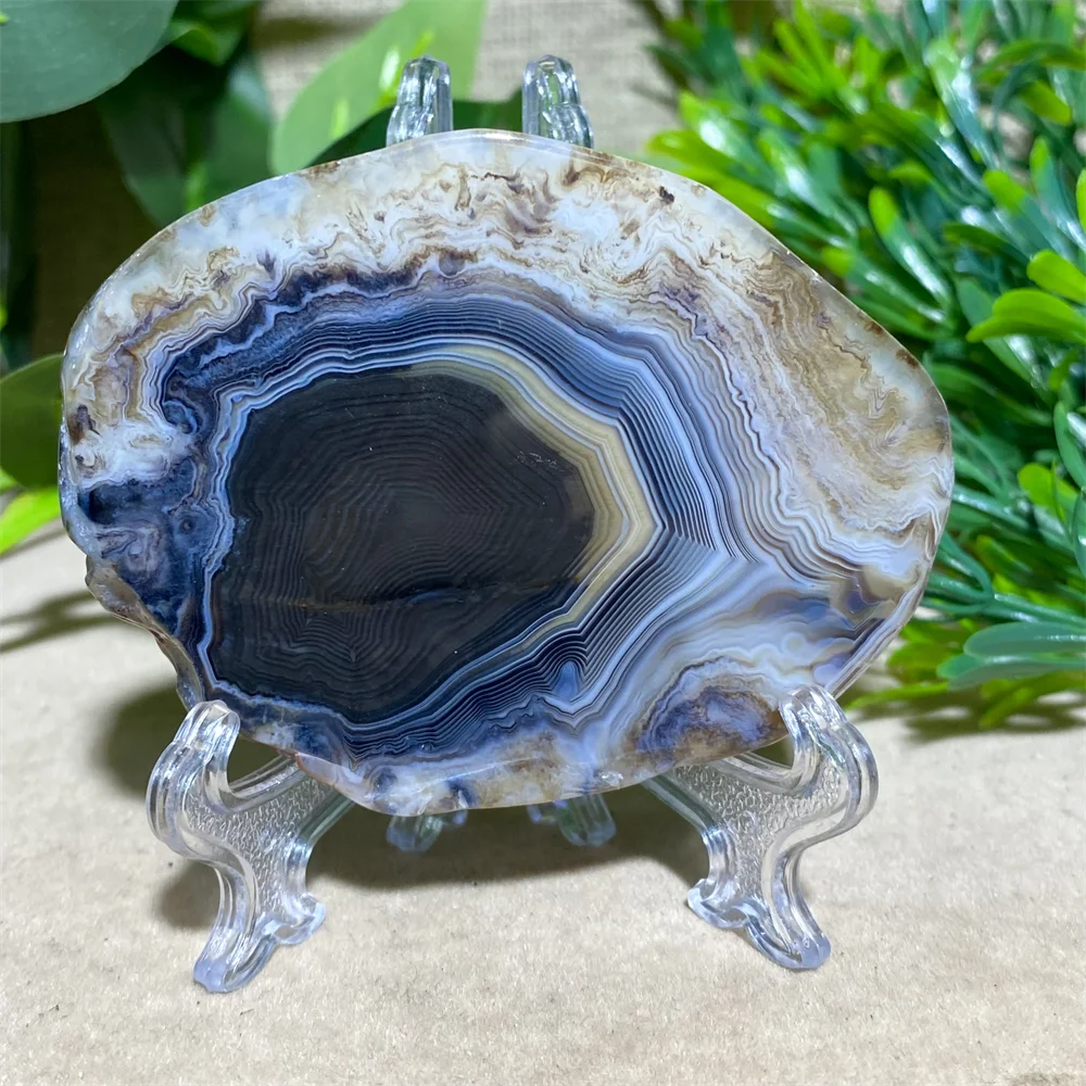 Sardony-Agate-Coaster-Stone-Slab-Crystal-Natural-Quartz-Geode-Mineral ...