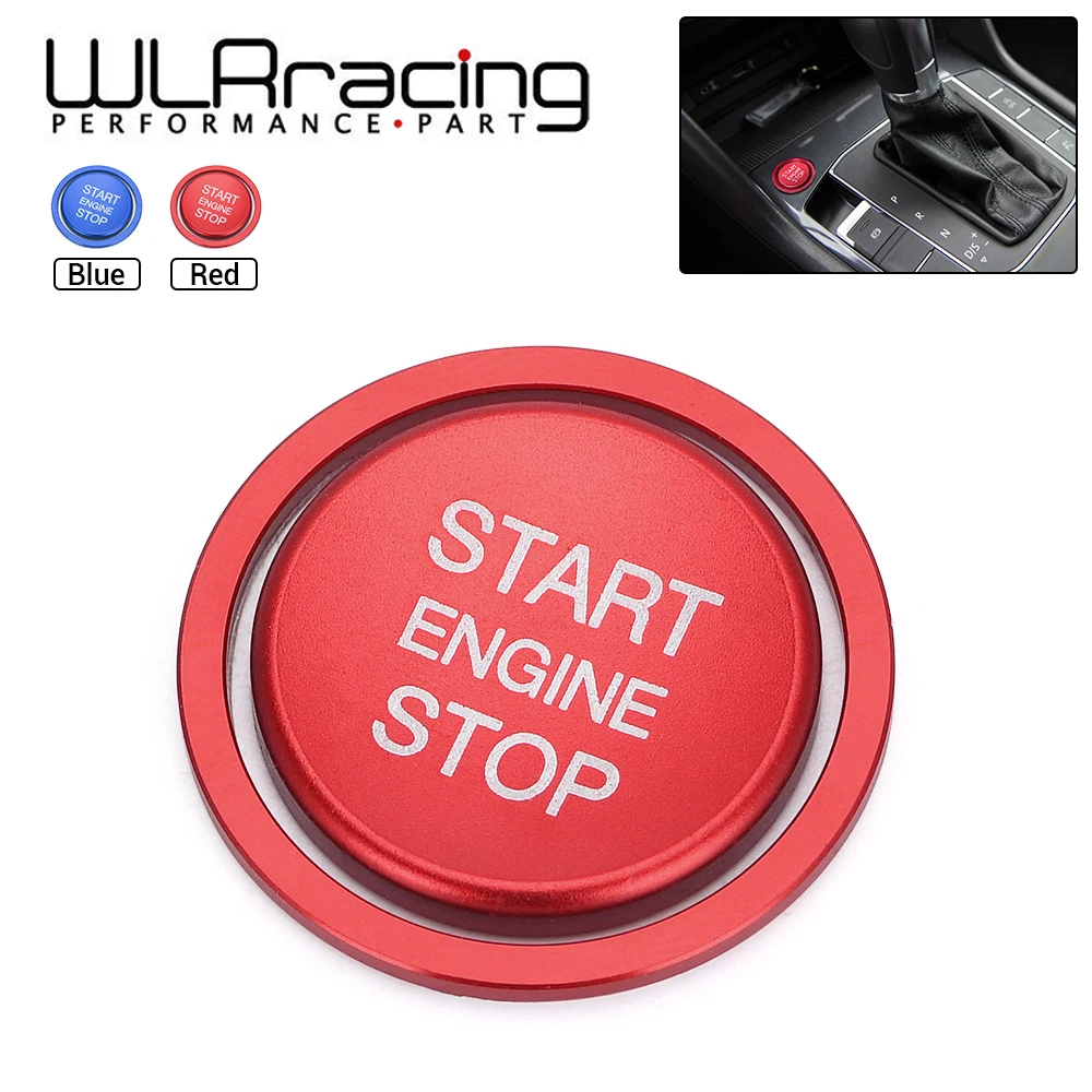 Car Engine Start Stop Button Ring Ignition Cover Trim For VW MK7 VII ...