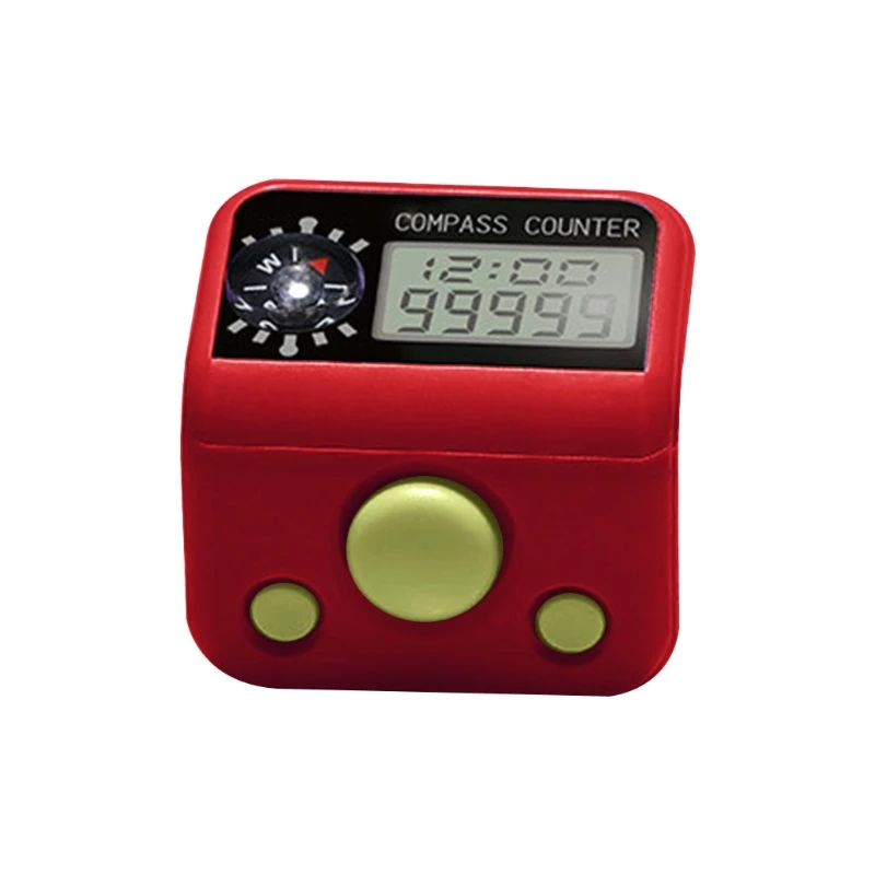 Hand Tally Counter 5 Digital Finger Counter Clickers Resettable Lap ...