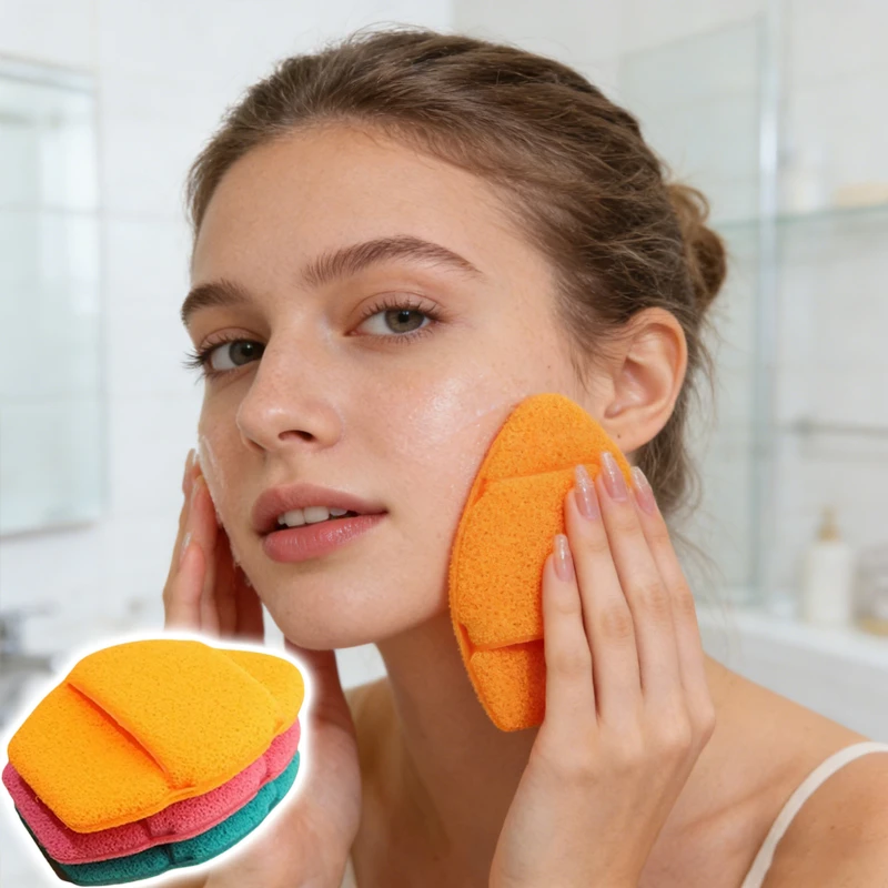 Extra Large Facial Cleaning Puff Sponge Giant Thick Deep Clean Sponge ...