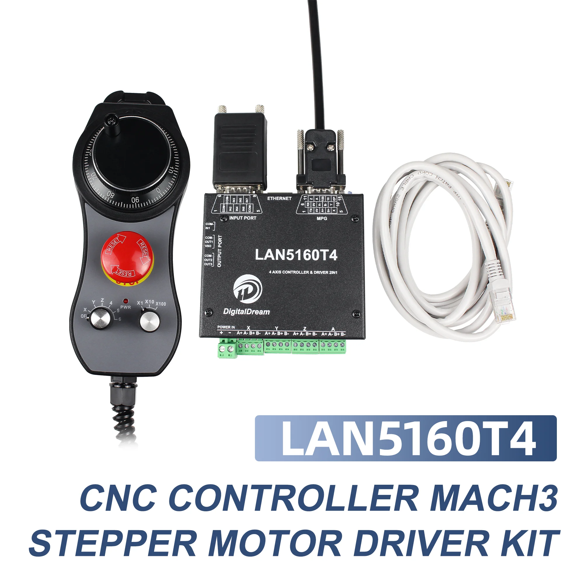 4-Axis-CNC-Motion-Digitaldream-MACH3-Ethernet-Controller-Driver-Kit ...